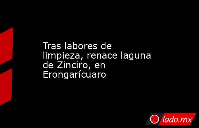 Tras labores de limpieza, renace laguna de Zinciro, en Erongarícuaro ...